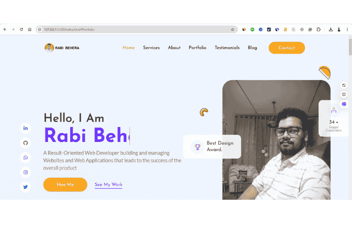 Portfolio | Rabi behera
